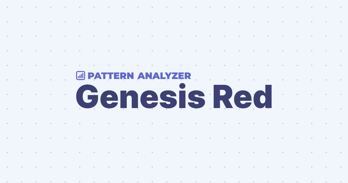 Genesis Red | Pattern Analyzer